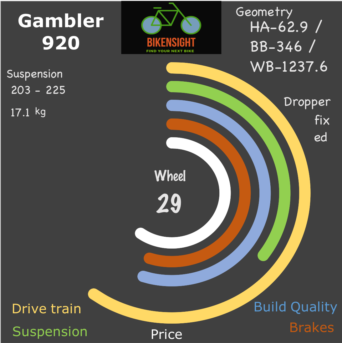 Bikensight Gambler 920 Scott 2020